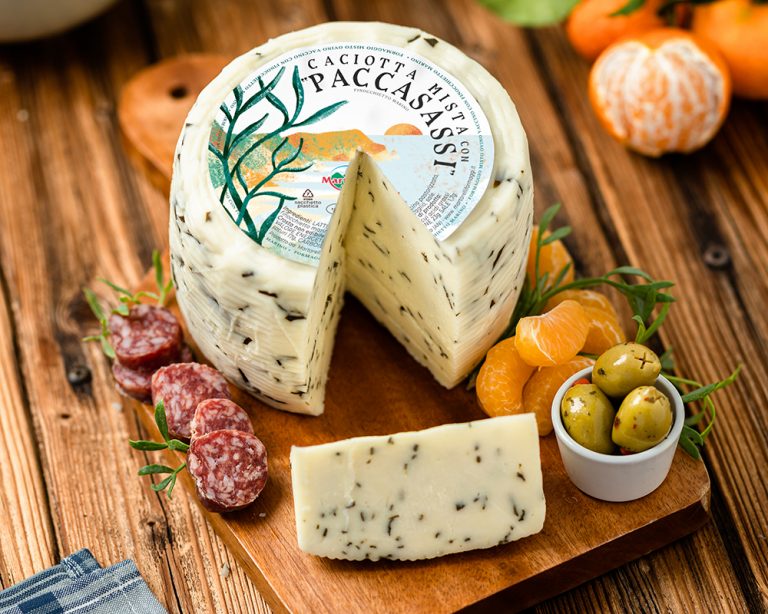 Caciotta mista con Paccasassi | Martarelli Formaggi
